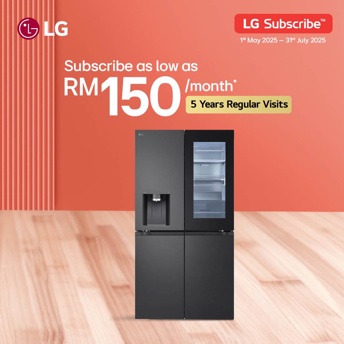 LG Subscribe Malaysia | Rent-to-Own LG Home Appliances